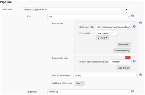 No Credential Specified Error In Jenkins Pipeline Stack Overflow