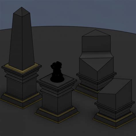 3d Printable Voroni Collective Model Plinth By Alex