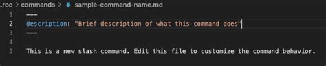 Slash Commands Roo Code Documentation Slash Commands Roo Code Documentation