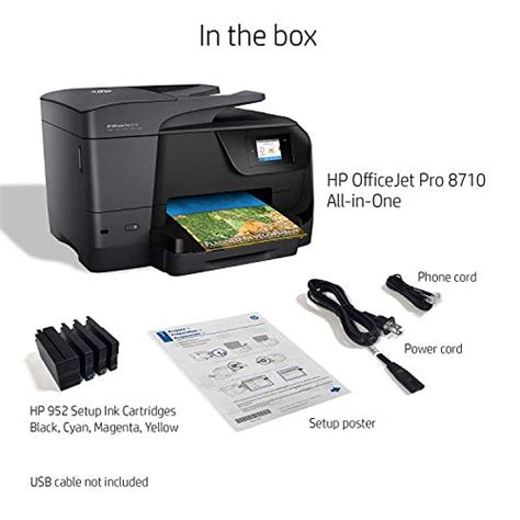 HP OfficeJet Pro 8710 All In One Wireless Printer With Mobile Printing On Galleon Philippines