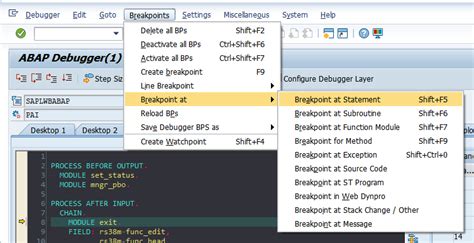 Abap Function Module Messages Give How To Find Error Stack Overflow