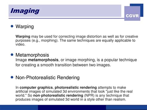 Ppt Fundamentals Of Computer Graphics Imaging Modeling Rendering And Animation Powerpoint