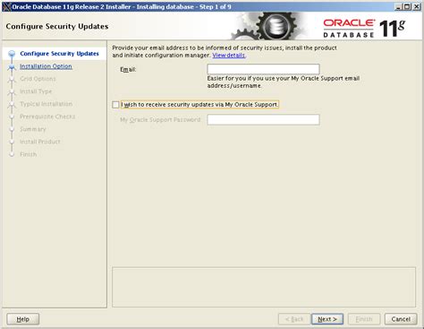 Install Oracle11gR2 Standard Edition Software