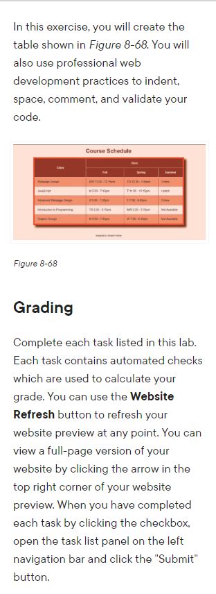 Solved In This Exercise You Will Create The Table Shown In Chegg