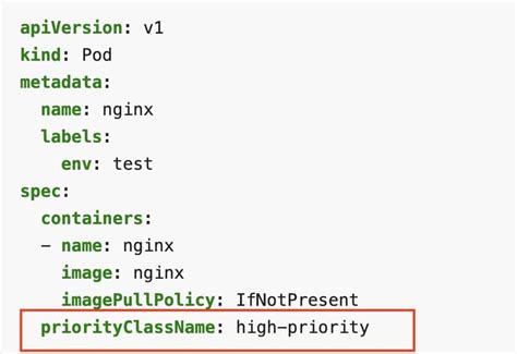 how priority classes are used in kubernetes bluegreenpod
