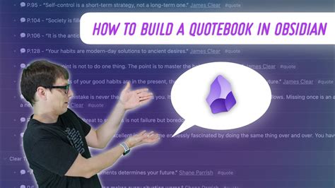 Best Way To Record Quotes In Obsidian Knowledge Management