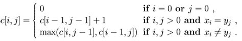 Coding Recipies Dp Longest Common Sub Sequence