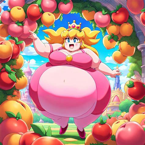 Fat Princess Peach 4 By Bbrochase19 On Deviantart