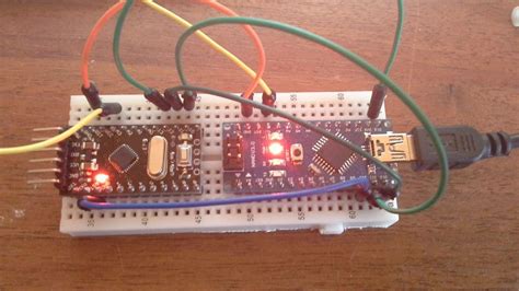 Arduino Pro Mini программирование через Arduino