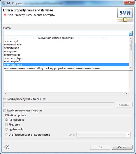 Cleo Clarifytips Applying Subversion Svn Svnneeds Lock Property