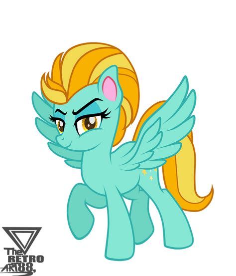 Lightning Dust Vector Mlp By Theretroart88 On Deviantart