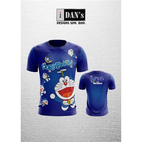 Jersey Cartoon Doraemon 002 Adult Shopee Malaysia