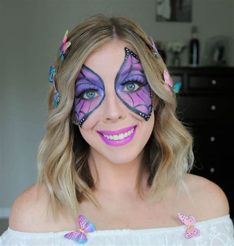 Colorful Butterfly Makeup Halloween Tutorial Kindly Unspoken