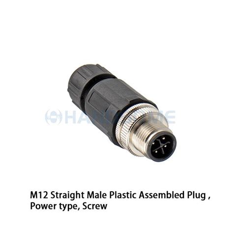 S T K L M Coded M12 Profibus Connector M12 Straight Male Plastic