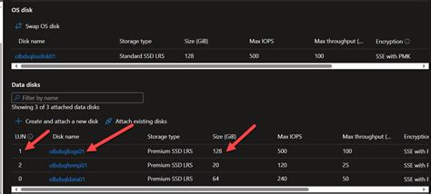 Extending Data Disk Size In Azure Vm Microsoft Qanda