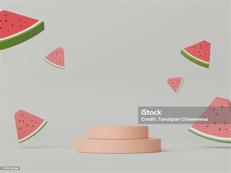 3d 연단은 여름 개념으로 제품 프레젠테이션을 의미합니다 화장품 광고를위한 받침대 플랫폼 0명에 대한 스톡 사진 및 기타 이미지 Istock