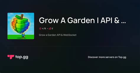 Join Grow A Garden Api And Websocket Discord Server The 1 Discord Server List