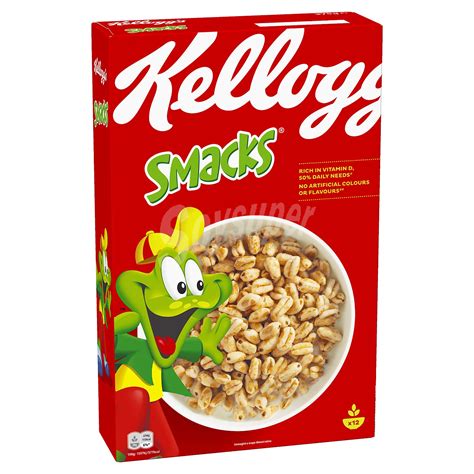 Kelloggs Cereales Smacks Con Miel Caja 450 G