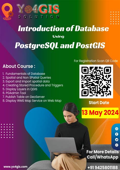 yo4gis geospatial specialist on linkedin course name postgresql