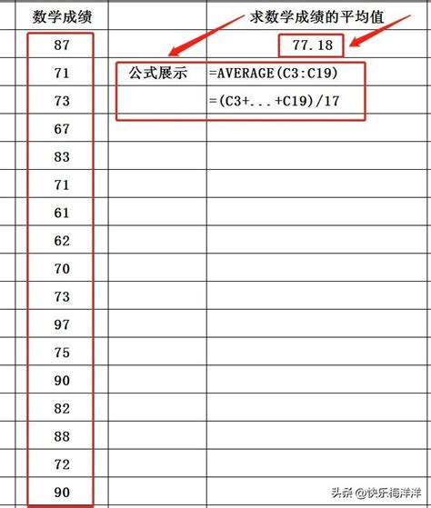 学习excel函数的第2天average函数 正数办公 学习excel函数的第2天average函数 正数办公