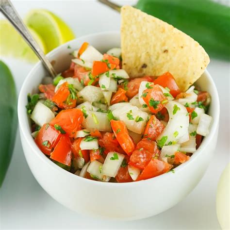 Simple Pico De Gallo Recipe Easy Pico De Gallo