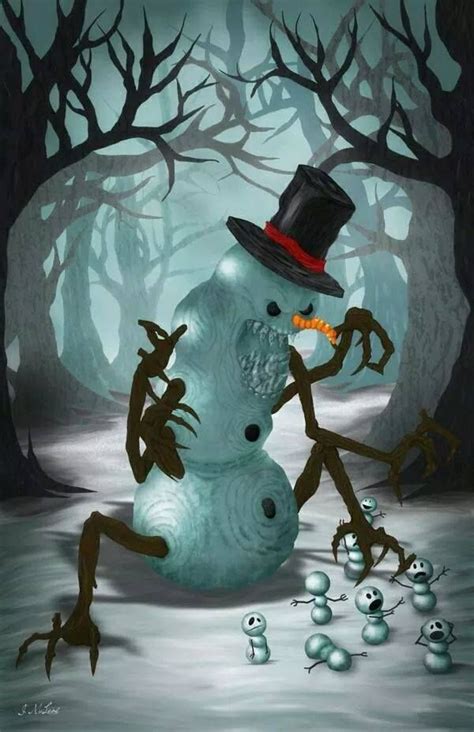 Evil Snowman Wallpaper For Computer 30 Christmas Aesthetic Wallpapers