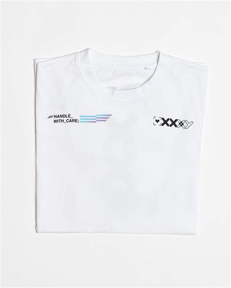 White Printstream T Shirt