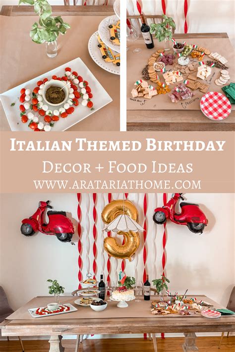 Italian Party Food Ideas