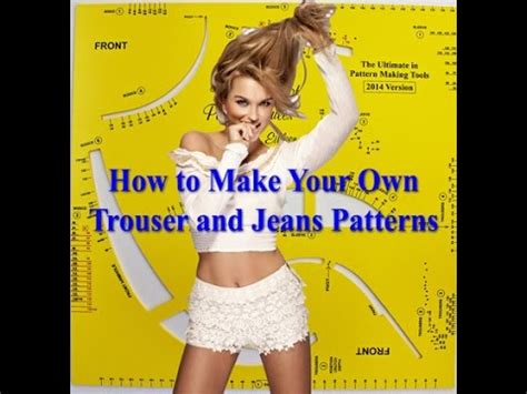 How To Make Trouser Patterns Easily YouTube