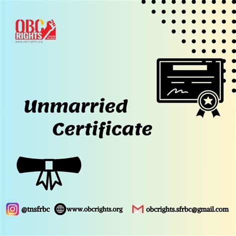 How And Where To Get Unmarried Certificate In Tamil Nadu