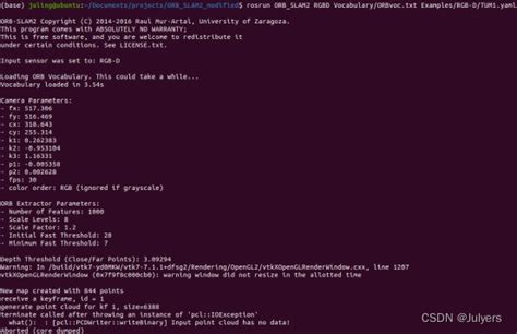 记录：ubuntu20 04 orb slam2 with pointcloud map ros noetic ubuntu20 04