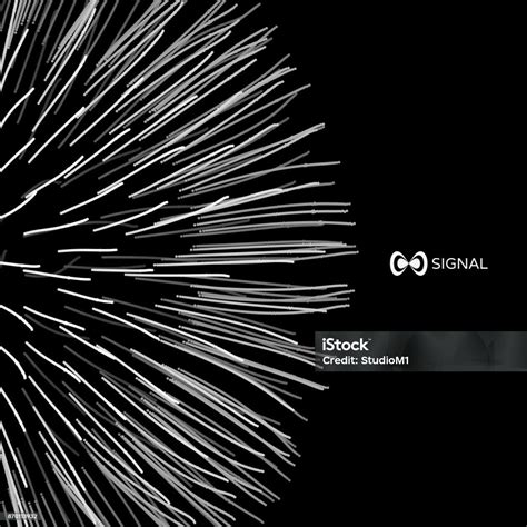 동적 입자 배열입니다 3d 미래 기술 스타일입니다 추상적인 배경입니다 벡터 일러스트입니다 가능성에 대한 스톡 벡터 아트 및 기타 이미지 Istock