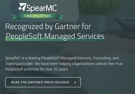 Peoplesoft Oracle Oraclecloud Gartner Oci Spearmc
