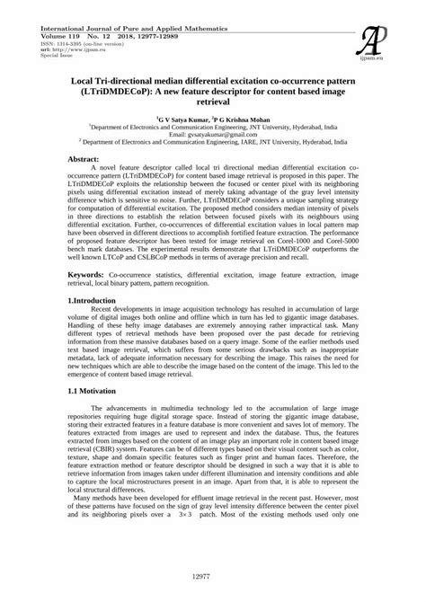 pdf local tri directional median differential excitation co