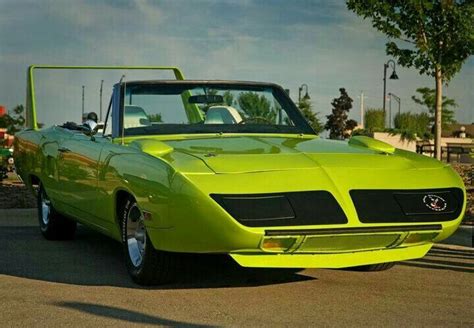 1970 Plymouth Superbird Convertible In Lime Green 1970 Plymouth Satellite Convertible 1969