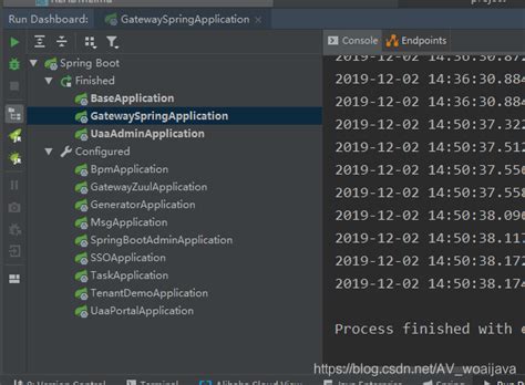 【ide】intellij Idea 微服务项目多个启动类如何显示run Dashboard窗口idea多个application怎么显示