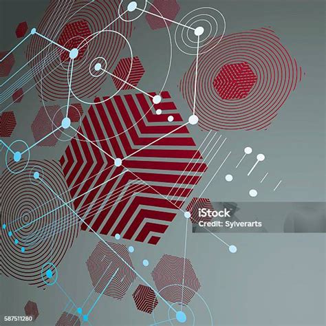 그리드로 만든 3d 벡터 바우하우스 추상적 빨간색 배경 0명에 대한 스톡 벡터 아트 및 기타 이미지 0명 1960 1969 년 1970 1979 년 Istock