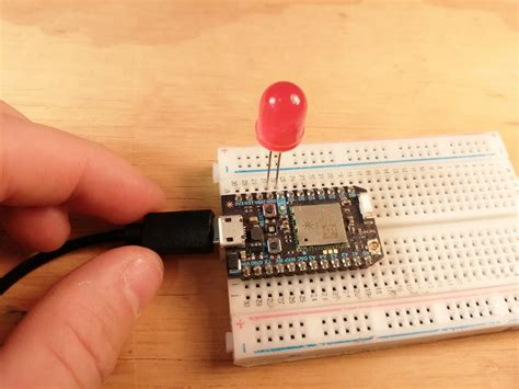 iot 101 prendiendo un led usando blynk y photon 8 steps instructables