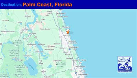 Map Of Florida Palm Coast Maps Of Florida