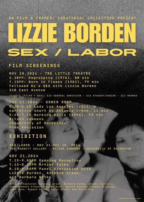 Lizzie Borden And Sexlabor Fall 2024
