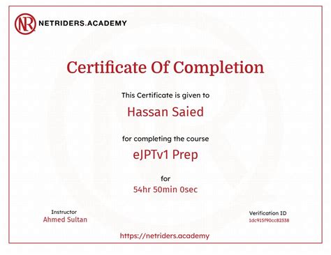 Hassan Saied On Linkedin Ejpt Penetrationtesting Penetrationtester Pentesting Soc Socanalyst…
