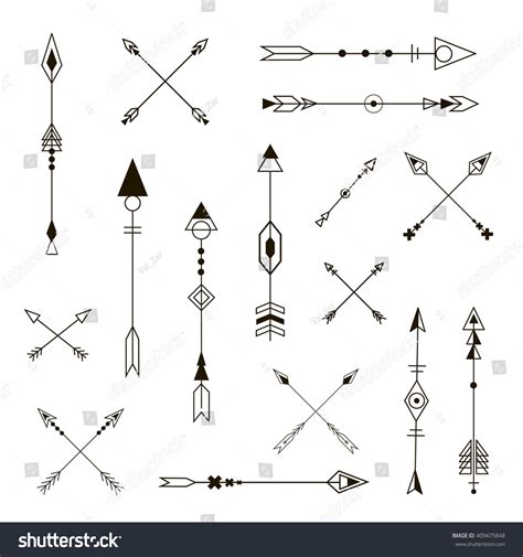 6 Hundred Stylized Rustic Arrow Royalty Free Images Stock Photos Pictures Shutterstock