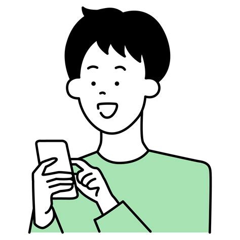 スマホを触る男性 | 商用可・フリー素材|イラスト素材倉庫|コミュノグラフ スマホを触る男性 | 商用可・フリー素材|イラスト素材倉庫|コミュノグラフ
