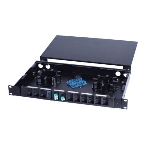 Flip Type 1u Indoor Odf Fiber Optic Patch Panel Flip Type Fiber Distribution Unit And Flip