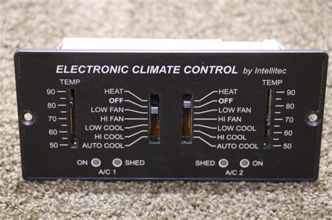 Rv Accessories Used 00 00597 000 Electronic Climate Control By Intellitec Rv Motorhome Parts For