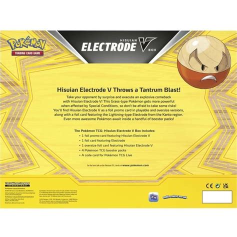 Bài Pokemon Tcg Hisuian Electrode V Box Mạnh Và Hiếm Nshop Game And Hobby