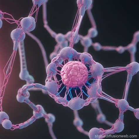 Ai Synthesizing Proteins Image Description Stable Diffusion Online
