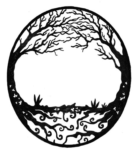 Circle Of Trees By AliceVecordia On DeviantArt