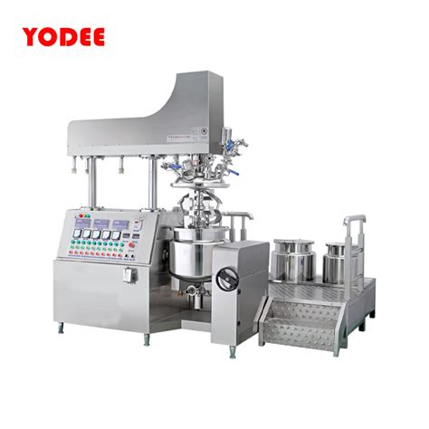 Laboratory Vacuum Emulsifier Dispersion Homogeneous Emulsification Reactor With Stirring