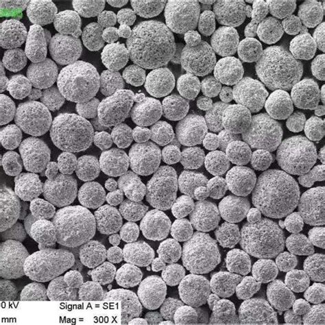 Sem Image Of The Wc 12co Powder Particles Download Scientific Diagram